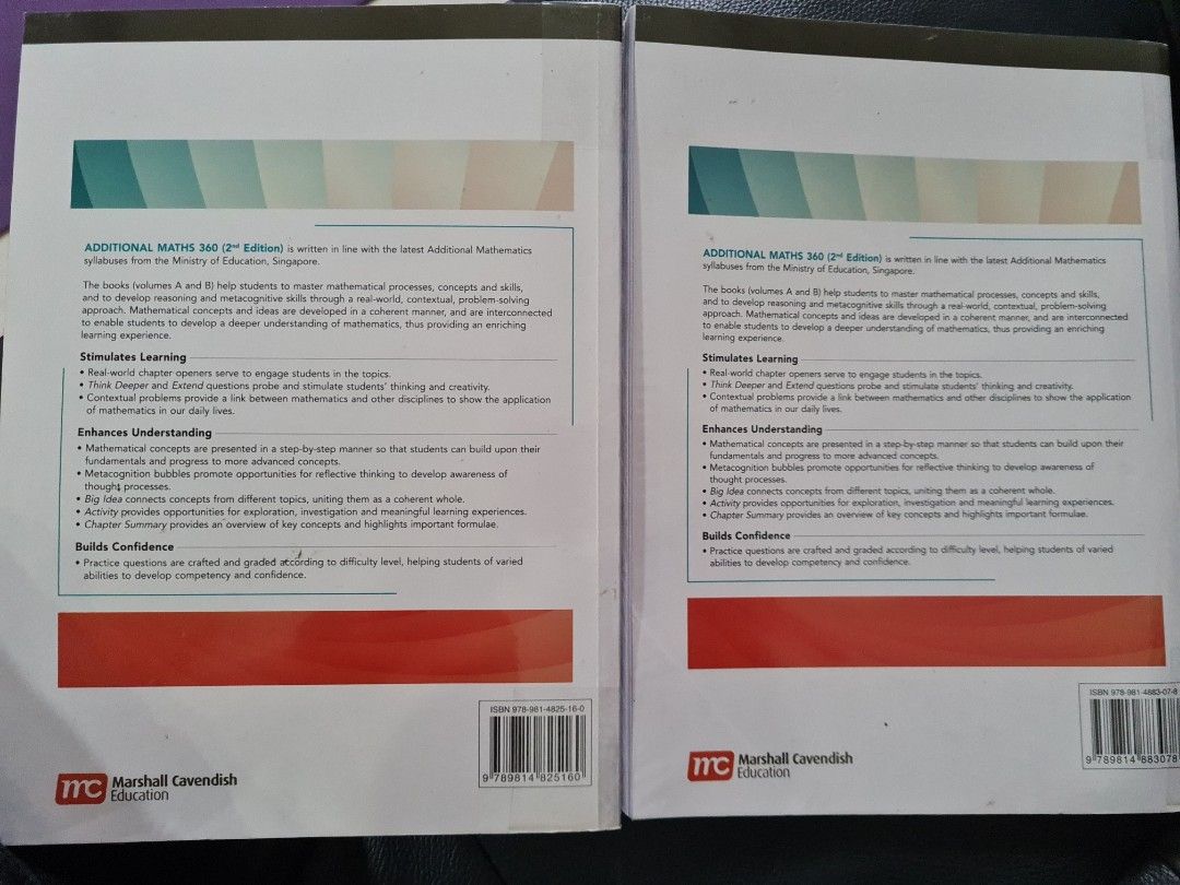 Marshall Cavendish A Math 360 Vol A and B, Hobbies & Toys, Books ...