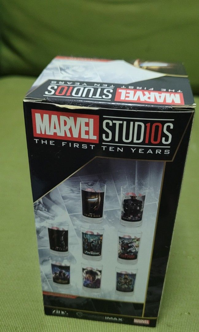 Marvel glass, Hobbies & Toys, Toys & Games on Carousell