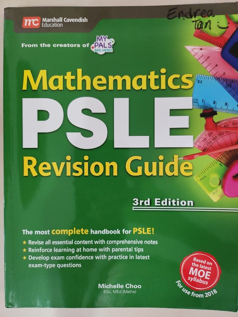 Math PSLE Revision Guide, Hobbies & Toys, Books & Magazines, Assessment ...