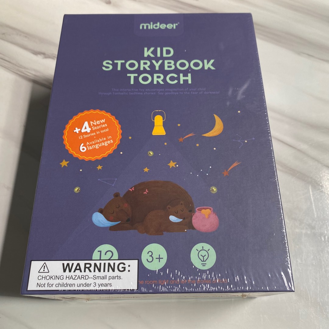 MIDEER KID STORYBOOK TORCH, Hobbies & Toys, Toys & Games on Carousell