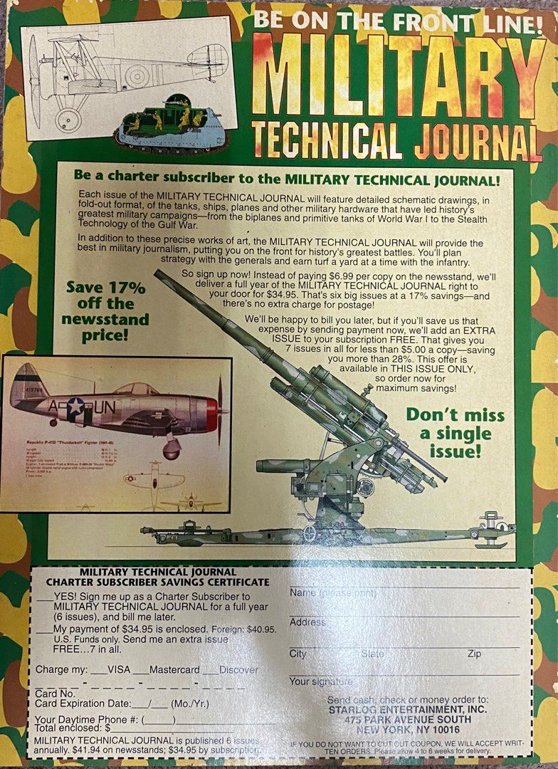 Military Technical Journal #8, Hobbies & Toys, Books & Magazines ...