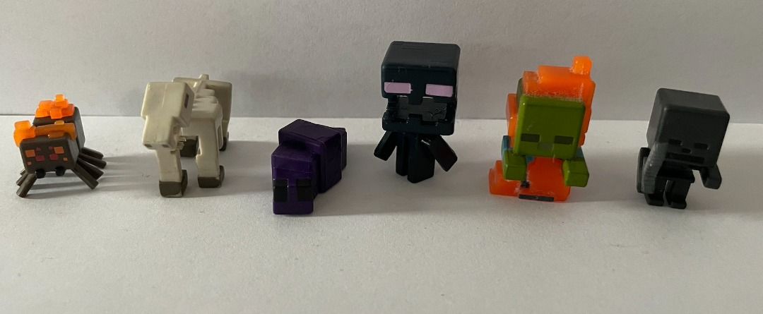 Minecraft All Stars Figures (Prices in Description), Hobbies & Toys ...