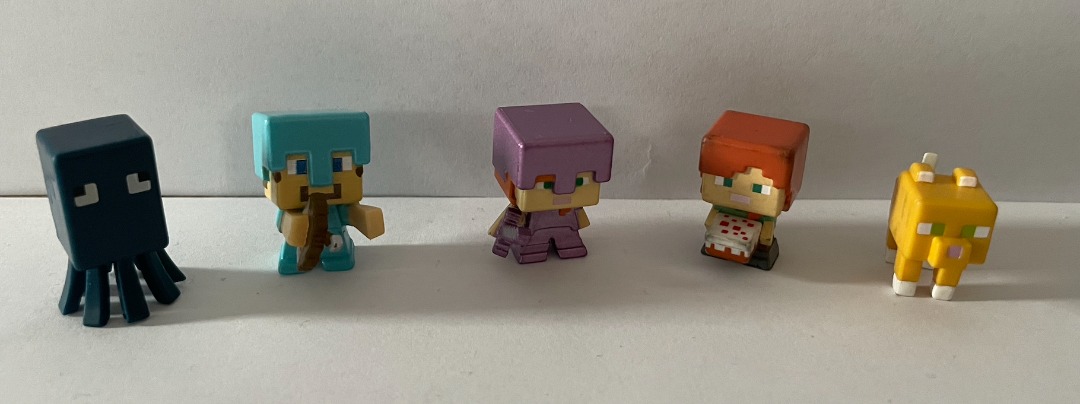Minecraft All Stars Figures (Prices in Description), Hobbies & Toys ...