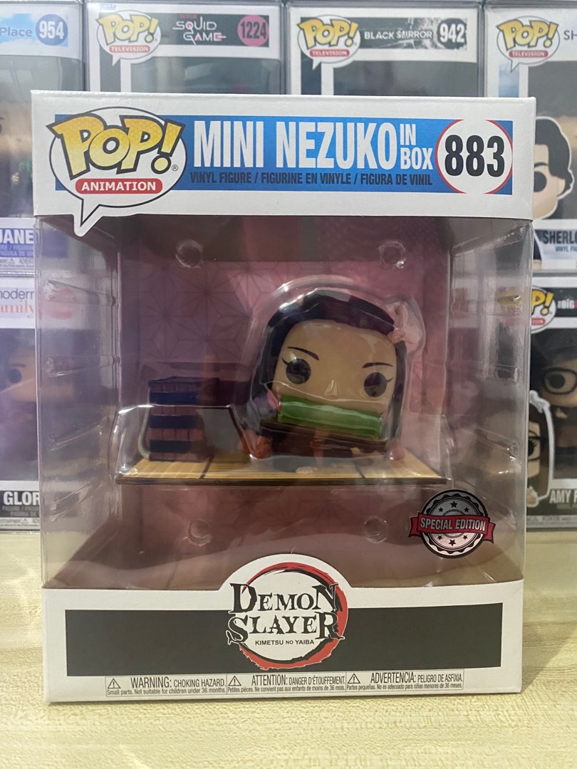 Mini Nezuko in Box Funko Pop Animation Demon Slayer SE 883 6-inch Vinyl ...