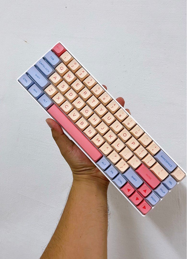 Modded 65% Custom Mechanical keyboard, Computers & Tech, Parts ...