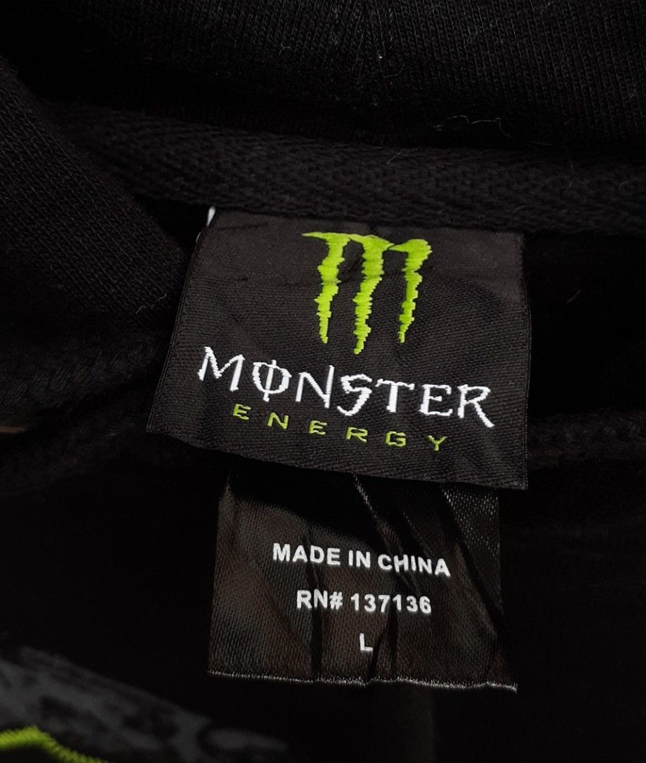 Monster Energy, Men's Fashion, Tops & Sets, Hoodies on Carousell
