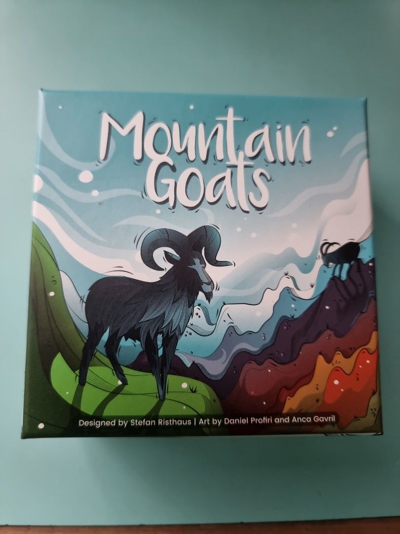 Mountain goats board game + big mountain expansion, Hobbies & Toys ...