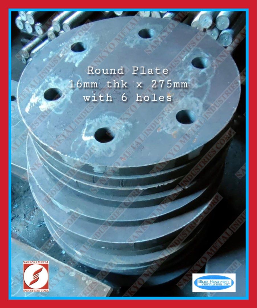 MS Plate and Baseplate, Commercial & Industrial, Construction ...