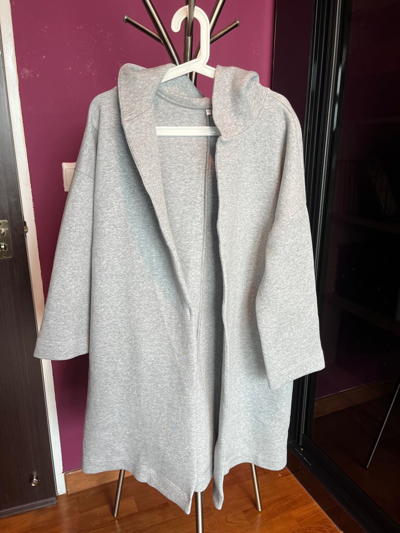 Muji hooded jacket, Women's Fashion, Coats, Jackets and Outerwear on ...