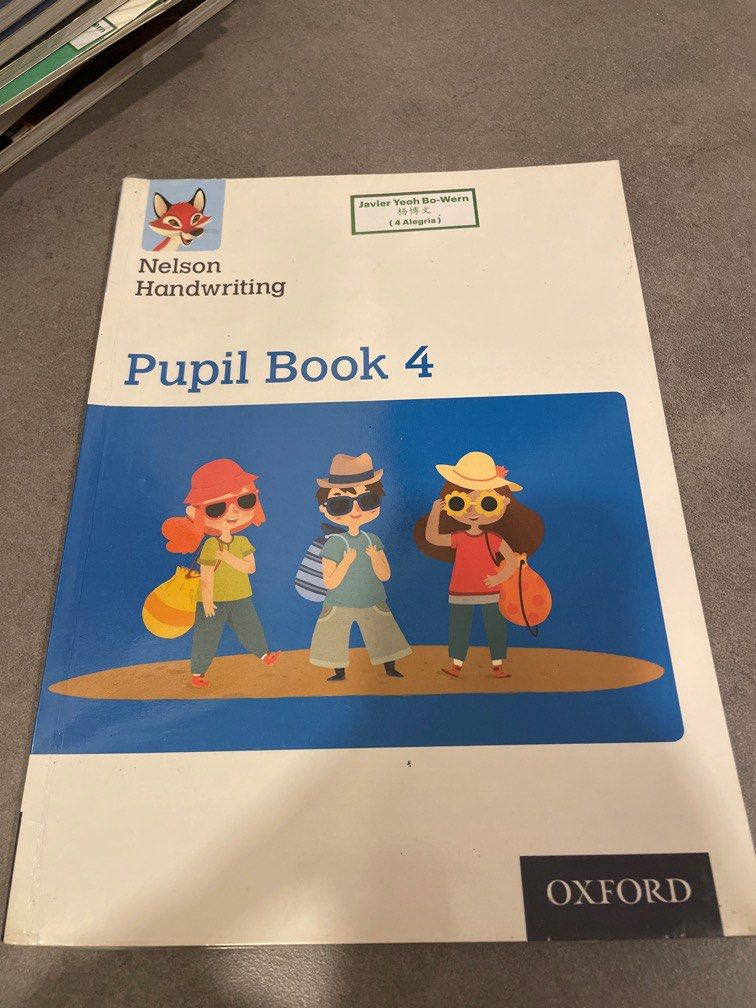Nelson handwriting pupil book 4, Hobbies & Toys, Books & Magazines ...