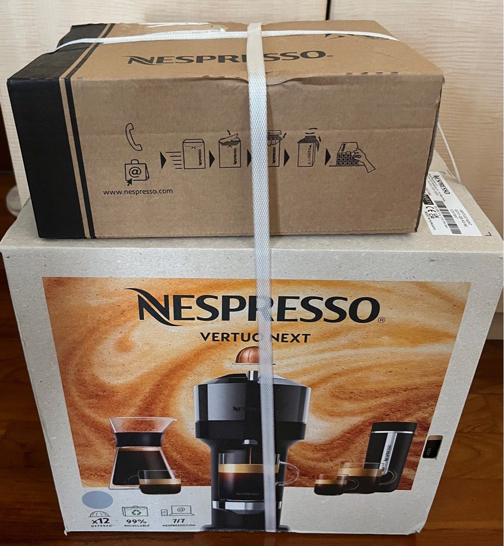 Nespresso Vertuo Next Premium Silver, TV & Home Appliances, Kitchen ...