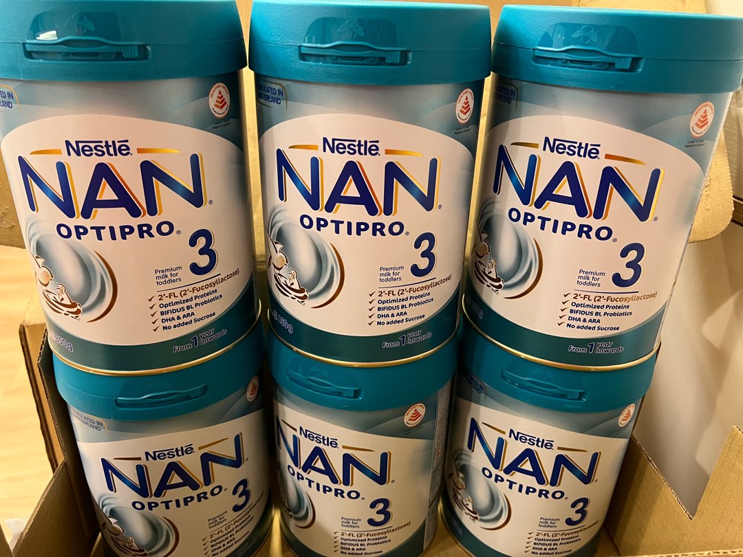 Nestle Nan Optipro 3 Milk Formula 850gr, Babies & Kids, Nursing ...