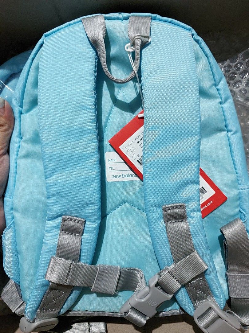 NEW BALANCE KIDDIE BACKPACK BABY BLUE, Babies & Kids, Babies & Kids ...