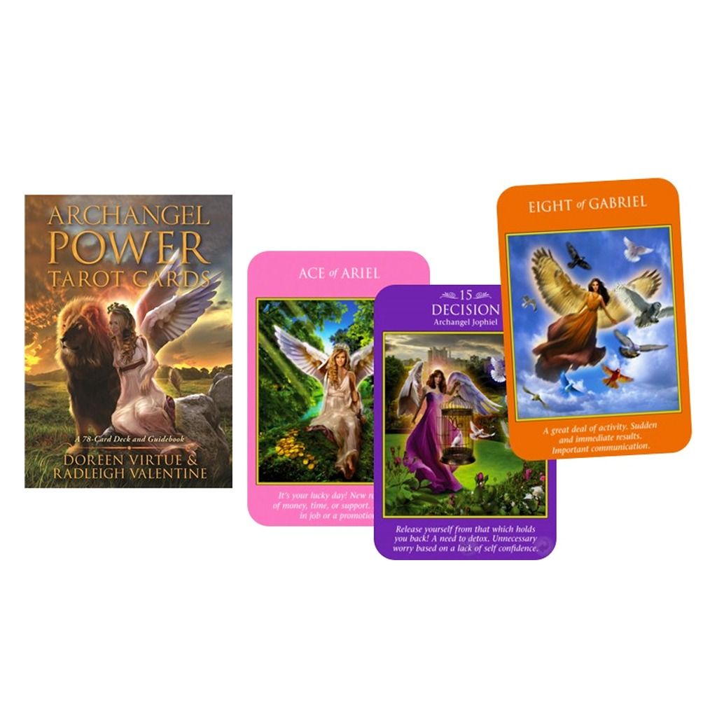 [NEW Original] Archangel Power Tarot Cards: A 78-Card Deck and ...