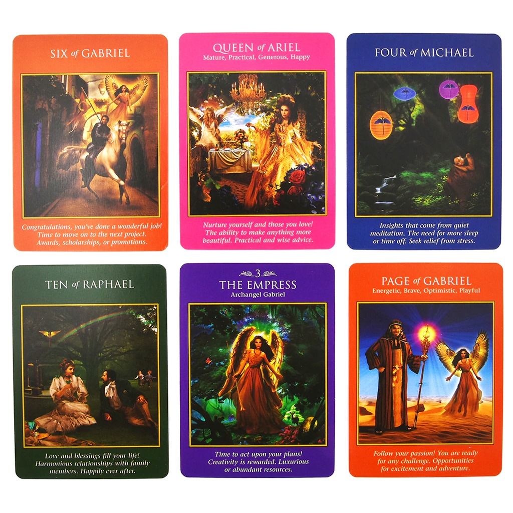 [NEW Original] Archangel Power Tarot Cards: A 78-Card Deck and ...