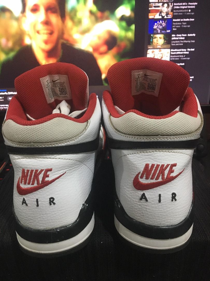 Nike Air Flight Legacy Red, Men's Fashion, Footwear, Sneakers on Carousell