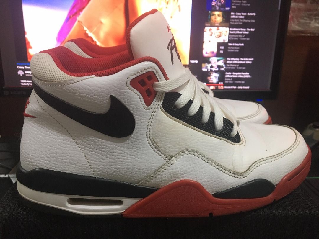 Nike Air Flight Legacy Red, Men's Fashion, Footwear, Sneakers on Carousell