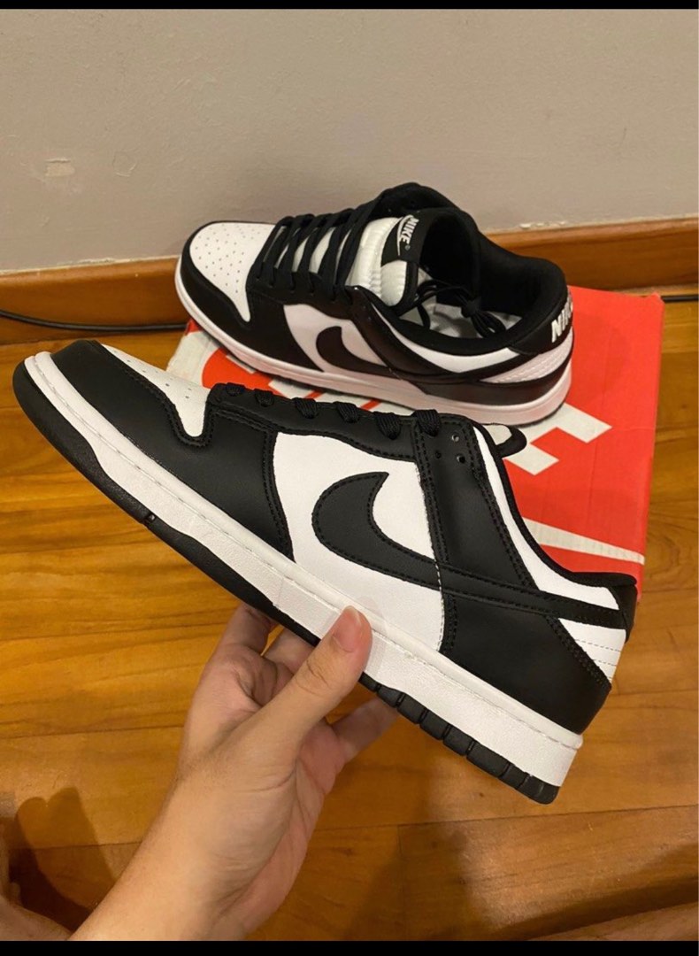Nike Dunk Low Panda, Men's Fashion, Footwear, Sneakers on Carousell