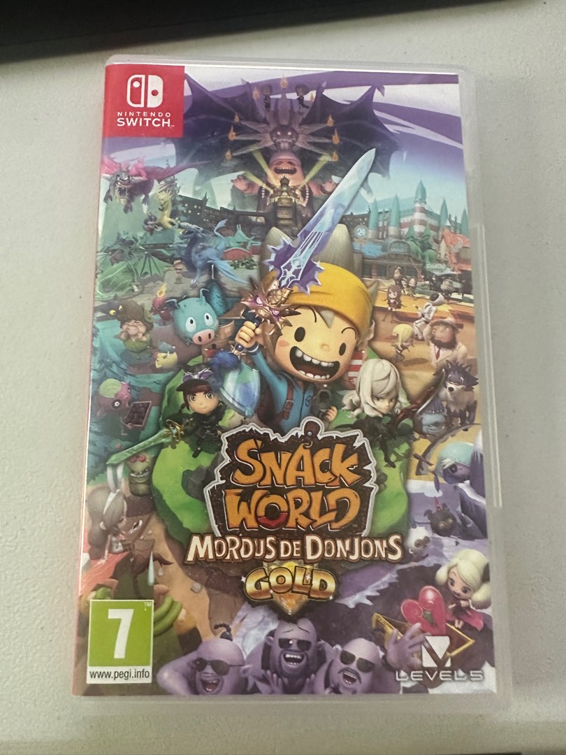 Nintendo switch games snack world, Video Gaming, Video Games, Nintendo ...