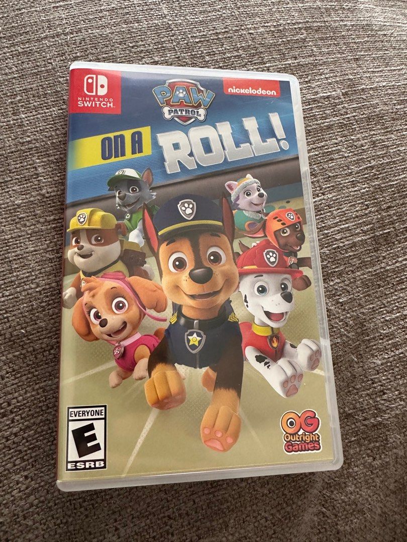 Nintendo switch Paw Patrol - On a Roll!, Video Gaming, Video Games ...