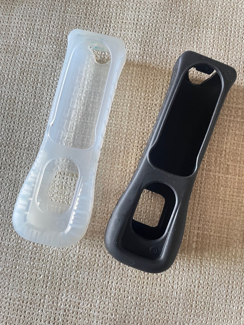 Nintendo Wii Console Controller Jelly Cases 2 pcs white black, Video ...