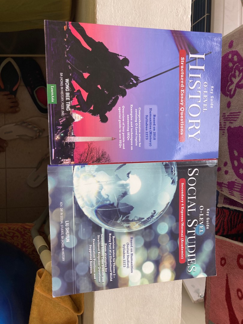 O LEVEL Social Studies and History Topical Notes, Hobbies & Toys, Books ...