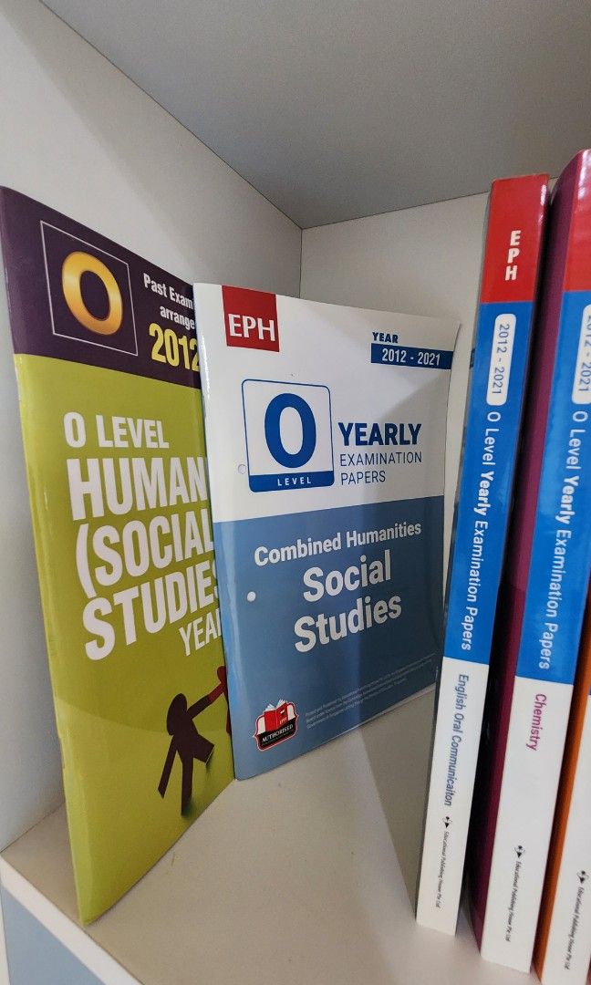 O Levels Upper Sec Topical / Yearly Ten Years Series TYS Assessment ...