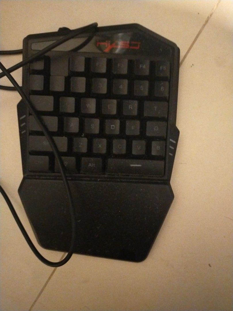 One hand gaming keyboard, Computers & Tech, Parts & Accessories ...