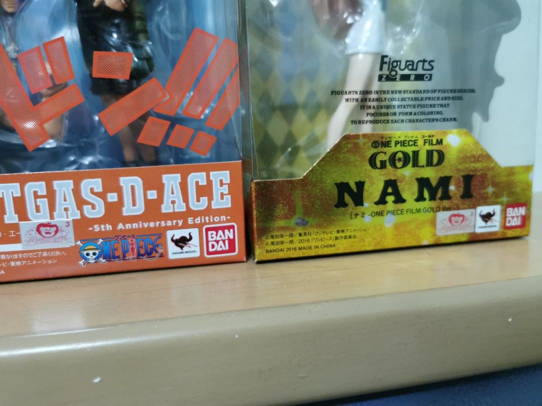 Bandai Tamashi Nations One Piece Film Gold 5Th Anniversary Monkey D ...