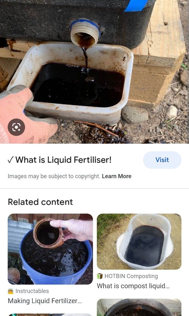 Organic plant fertilizer liquid compost, Everything Else on Carousell
