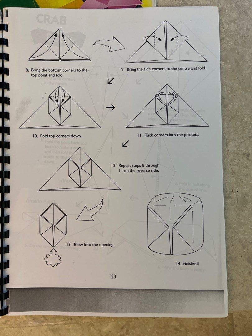 Origami guide, Hobbies & Toys, Toys & Games on Carousell