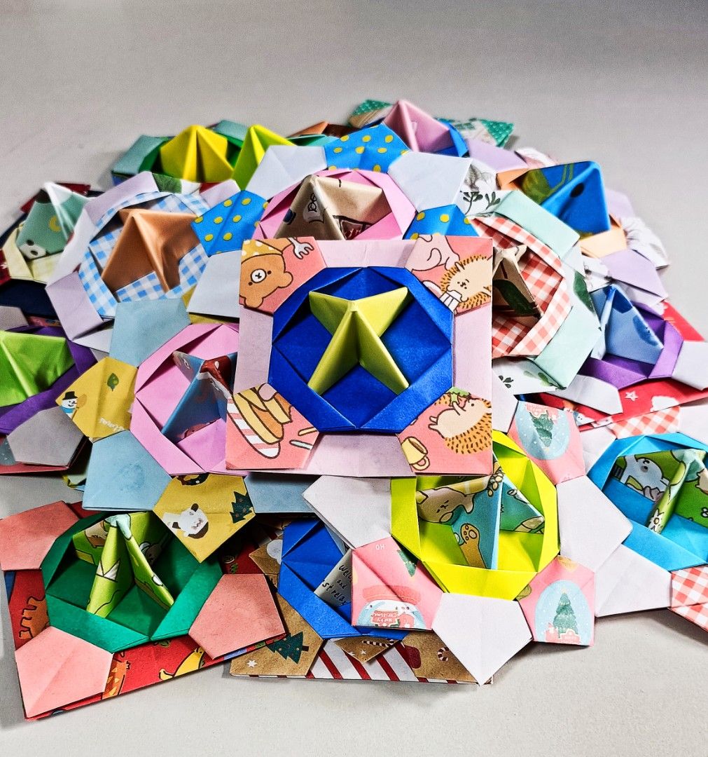 Origami Paper Spinner, Hobbies & Toys, Toys & Games on Carousell