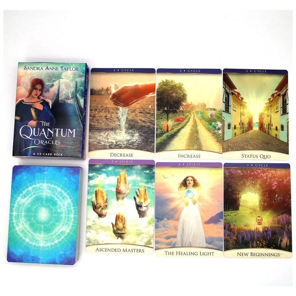 [original] The Quantum Oracle A 53 Card Deck And Guidebook Hobbies