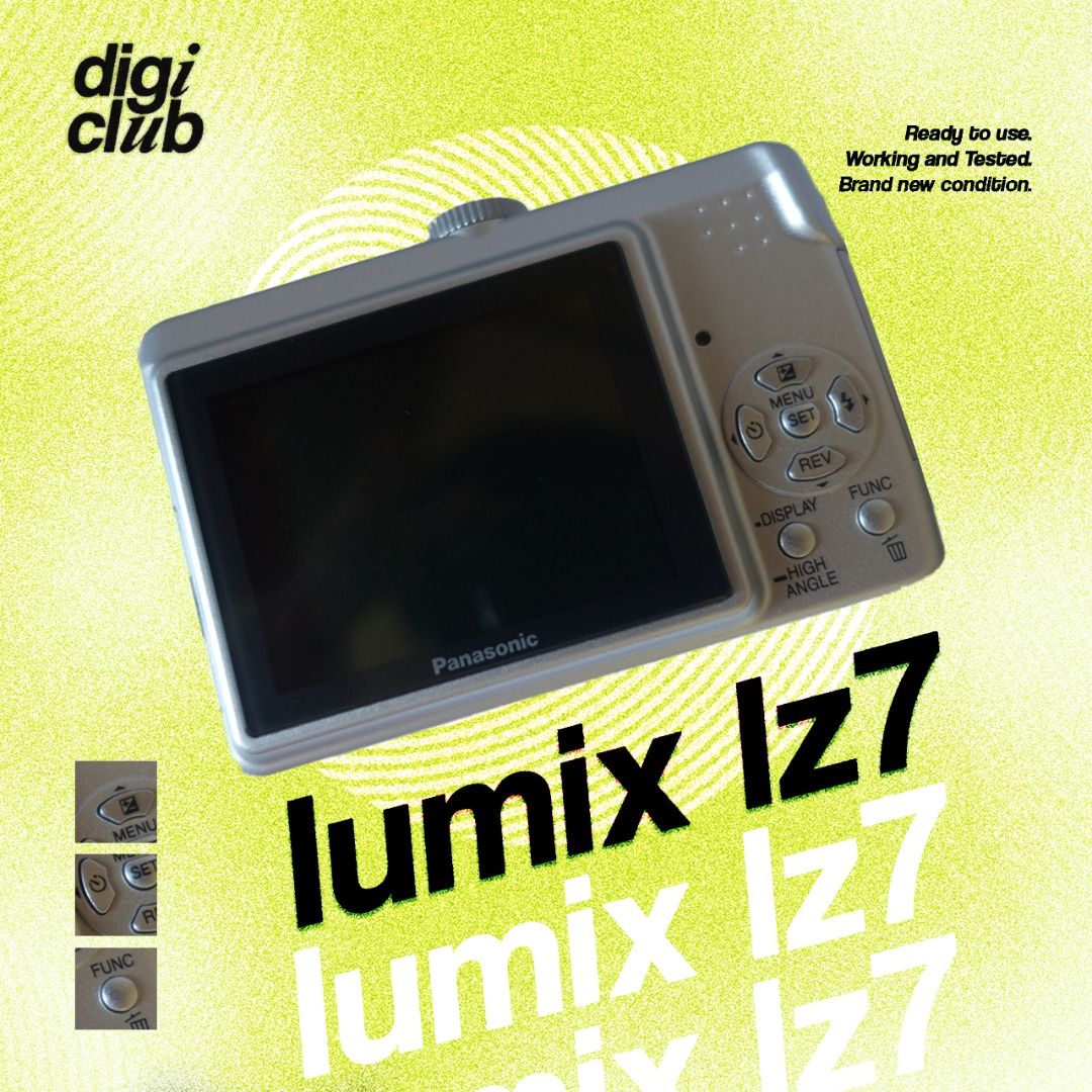 panasonic lumix lz7 digicam, Photography, Cameras on Carousell