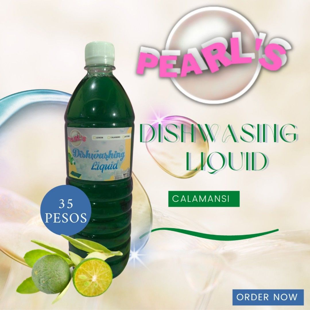 Pearl's Dishwashing Liquid 1liter, Furniture & Home Living, Cleaning ...