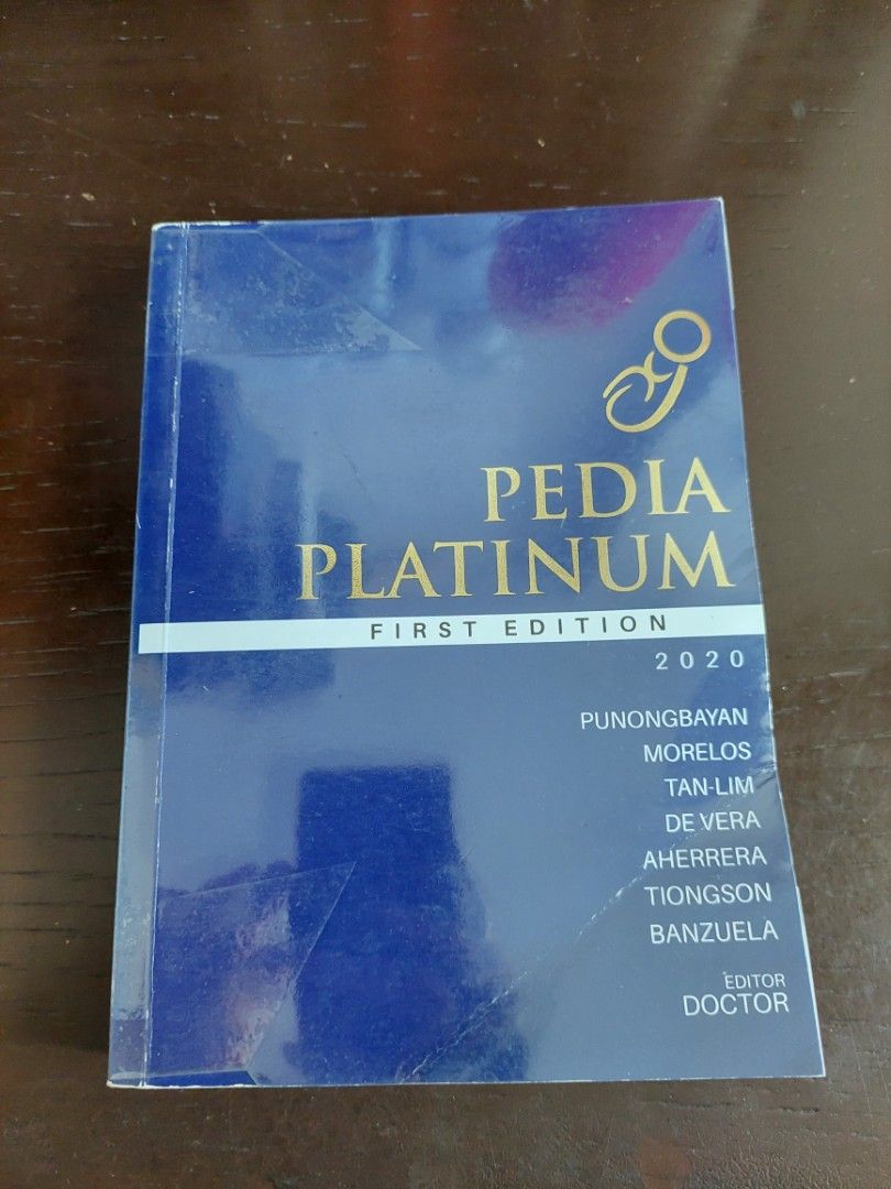 Pedia Platinum 1st edition (2020), Hobbies & Toys, Books & Magazines ...