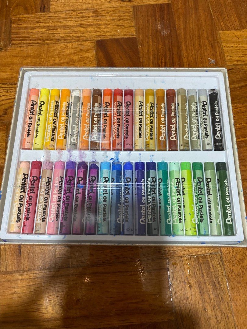 Pentel Oil Pastel 36 Colors, Hobbies & Toys, Stationary & Craft ...