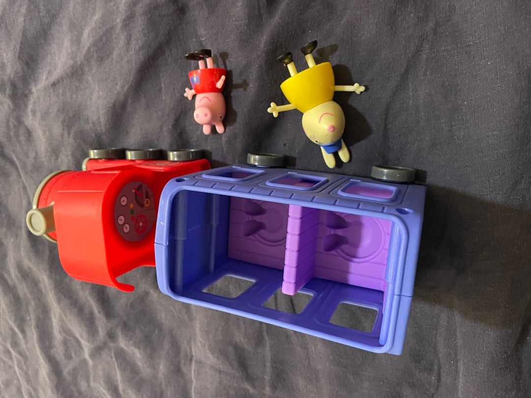 Peppa pig Miss Rabbits train, Hobbies & Toys, Toys & Games on Carousell