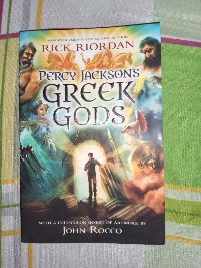 Percy Jackson's Greek Gods book, Hobbies & Toys, Books & Magazines ...