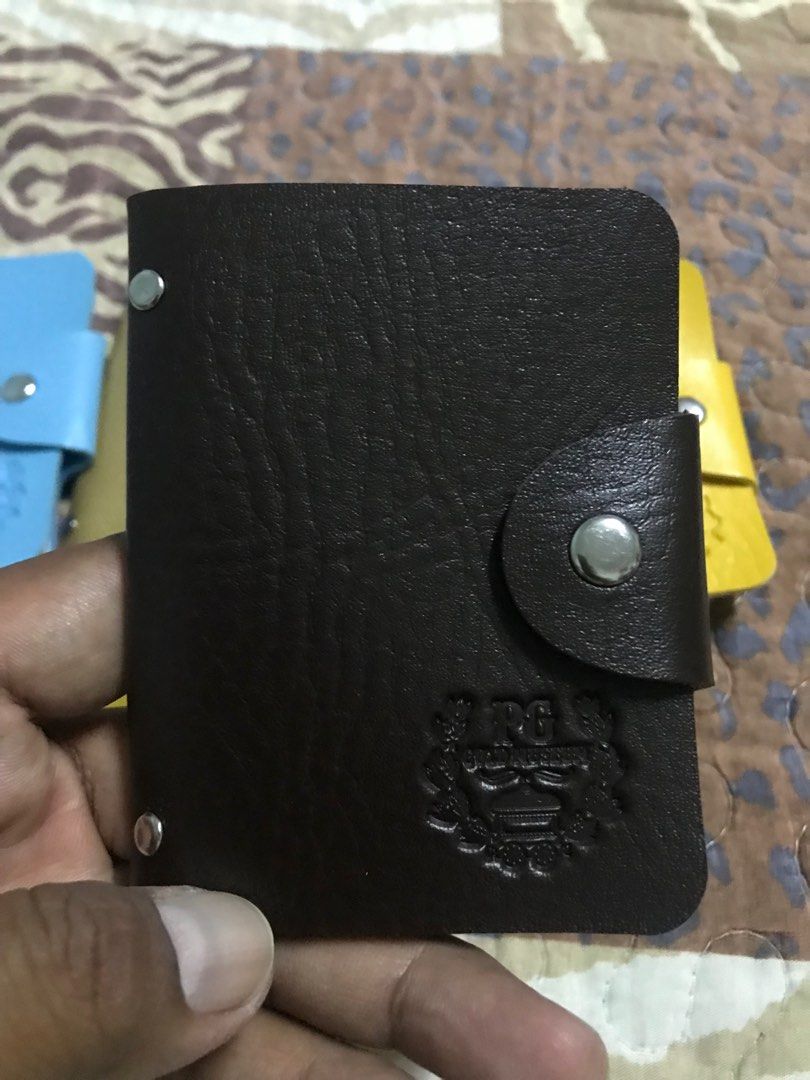 PG Card Holder, PG Gold Museum Card Holder, Gold Bar Card Holder Wallet ...