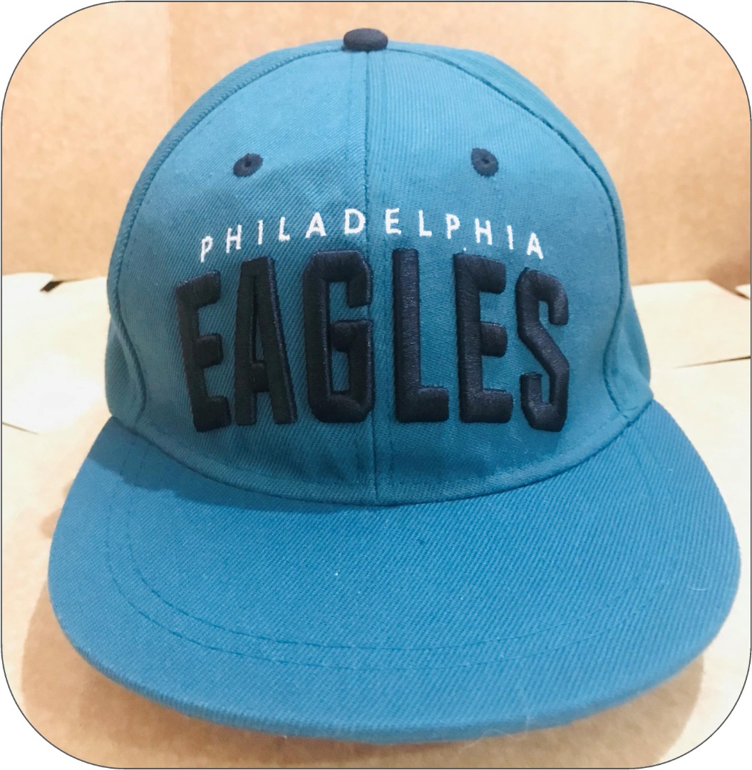 Philadelphia EAGLES Vintage Snap Back Cap NFL Budweiser Sponsor, Men's ...
