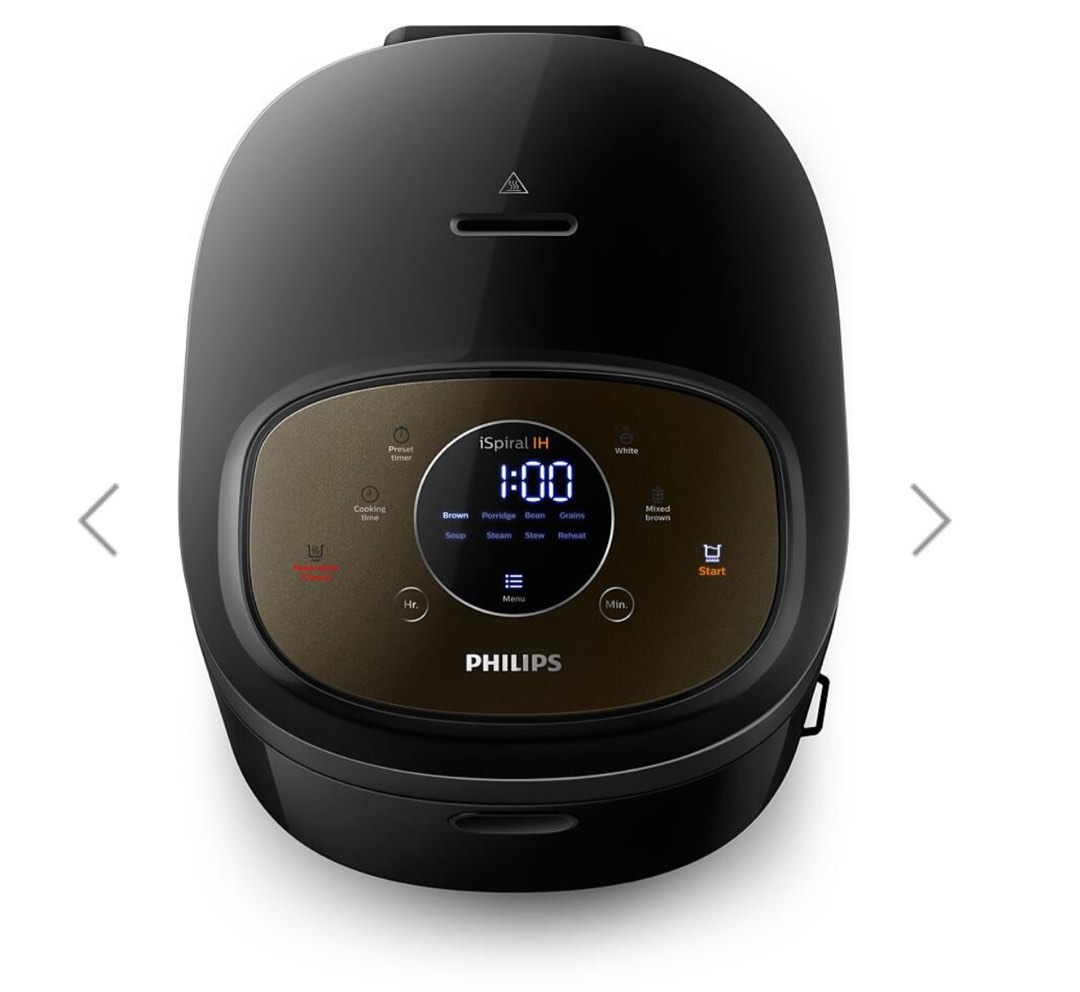 Philips Advance Collection IH Rice Cooker HD4528/62, TV & Home ...