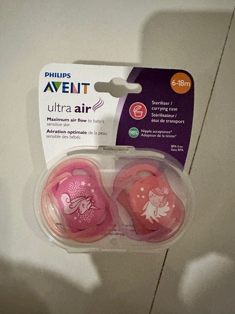 Philips avent ultra air pacifier, Babies & Kids, Nursing & Feeding ...