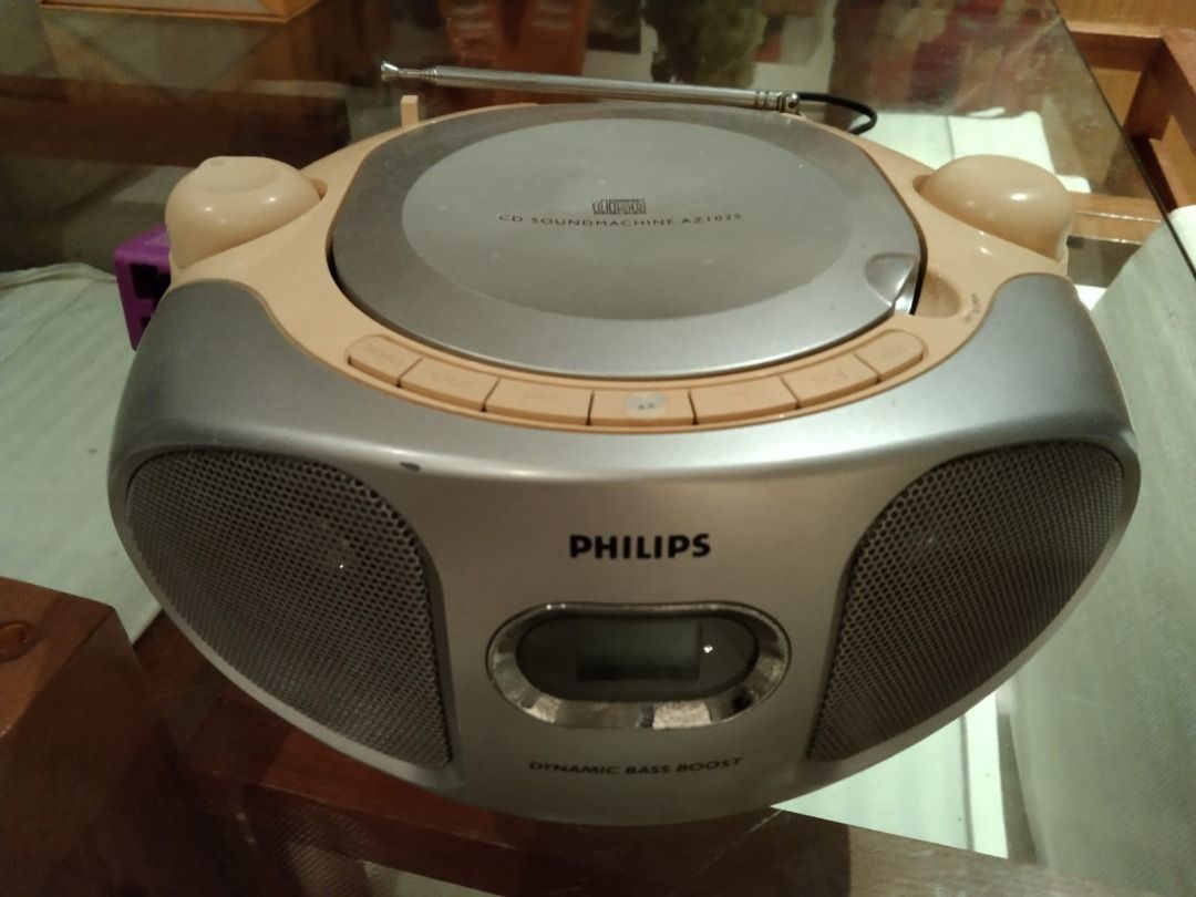 Philips Soundmachine AZ1025 Radio + CD player, Audio, Portable Music ...