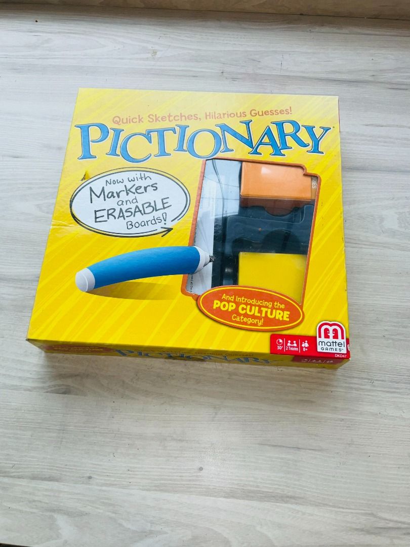 Pictionary game, Hobbies & Toys, Toys & Games on Carousell