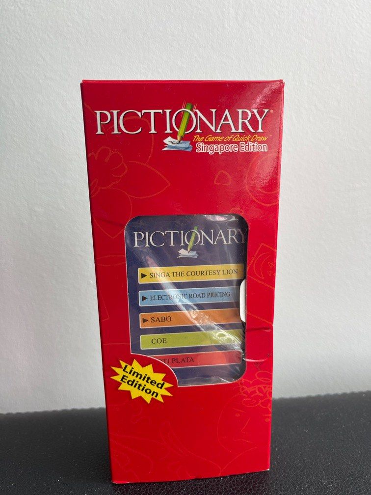 Pictionary limited edition (Singapore), Hobbies & Toys, Toys & Games on ...