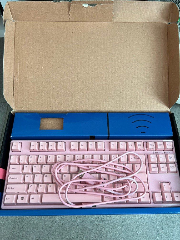 Pink Filco Majestouch 2 Convertible Keyboard, Computers & Tech, Parts ...