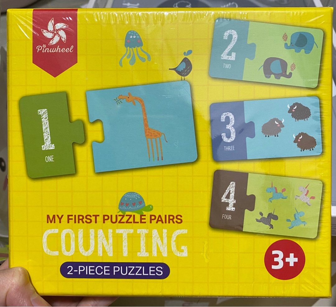 Pinwheel counting puzzles, Hobbies & Toys, Toys & Games on Carousell