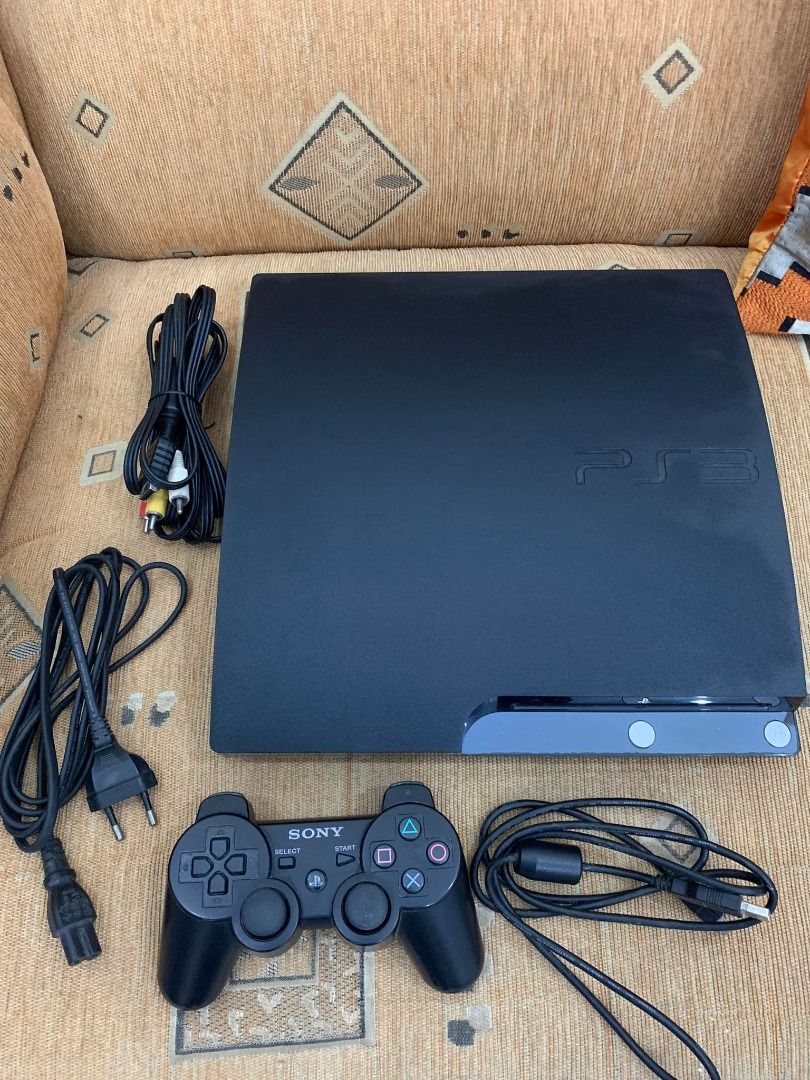 Playstation 3 Slim 250GB (Jailbroken CFW) w/ 2 DS3 Controllers, Video ...