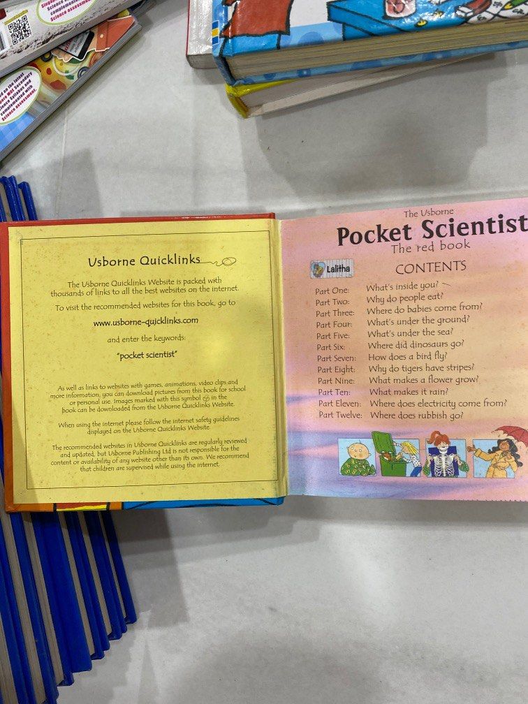 Pocket science, Hobbies & Toys, Books & Magazines, Children's Books on ...